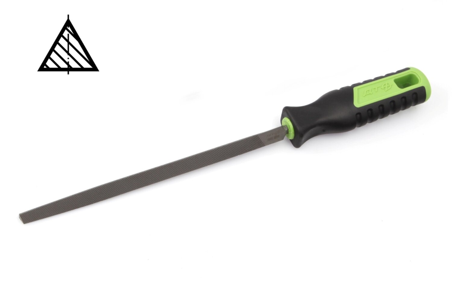 Напильник Дело Техники трёхгранный №1 200 мм, двойная перекрёстная насечка, 252521