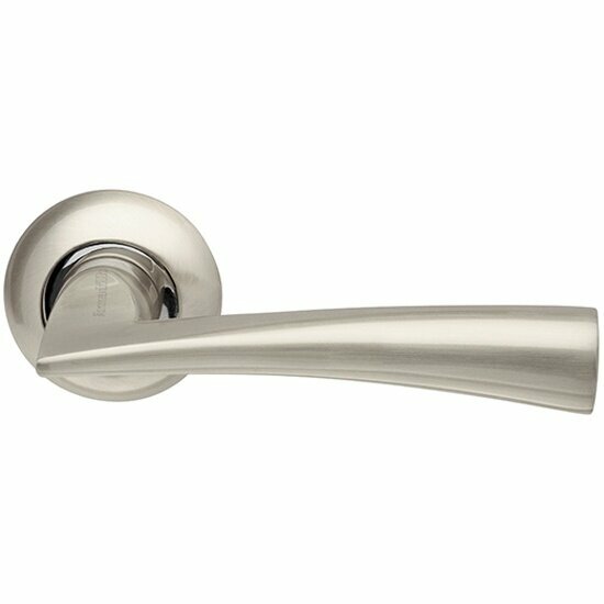 Ручка раздельная Armadillo R. LD54. Columba (Columba LD80-1) SN/CP-3 матовый никель/хром