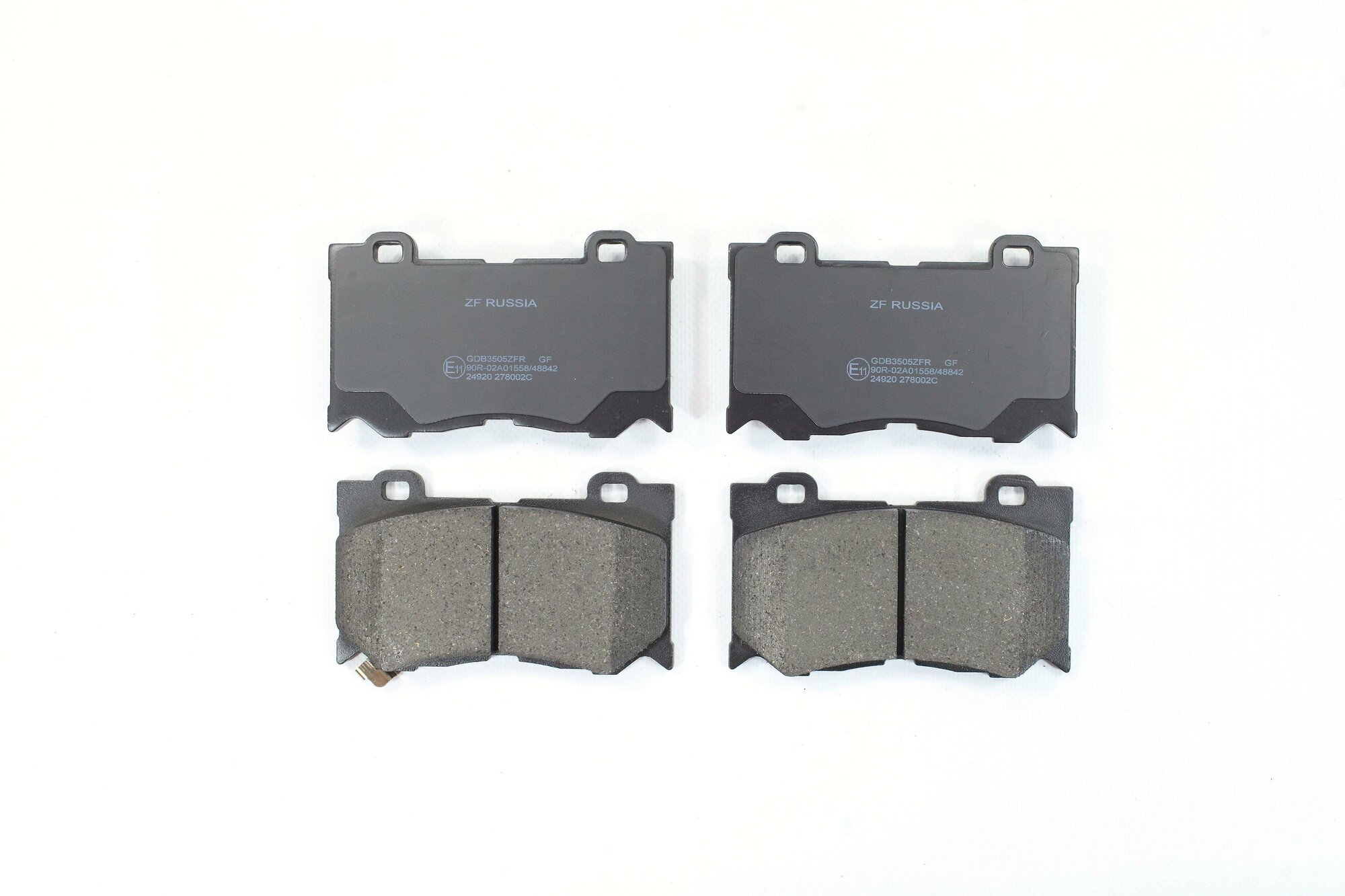 Zf russia тормозные колодки для автомобилей дисковые gdb3505zfr