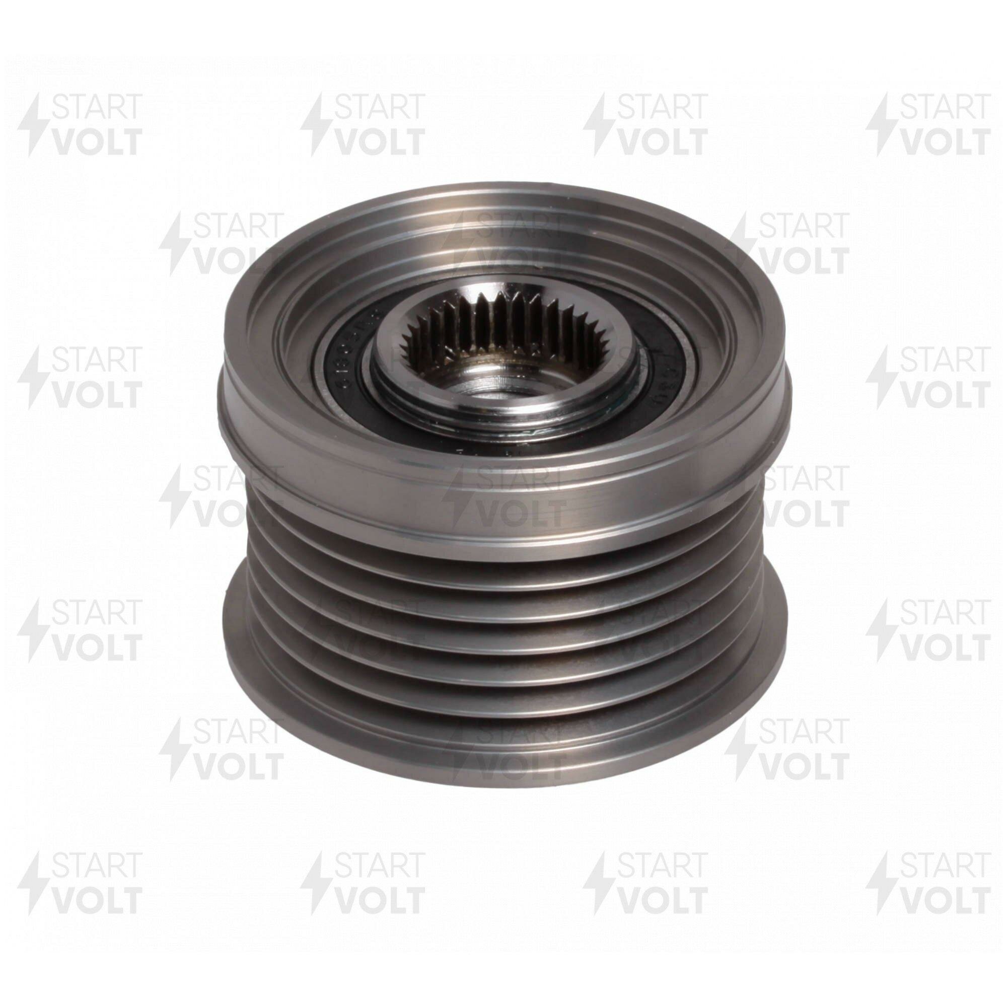 Startvolt шкив с обгонной муфтой генер. для а/м vag polo sedan (10-) 1.6i/tiguan (10-) 1.4tsi (sgp 1814) sgp1814