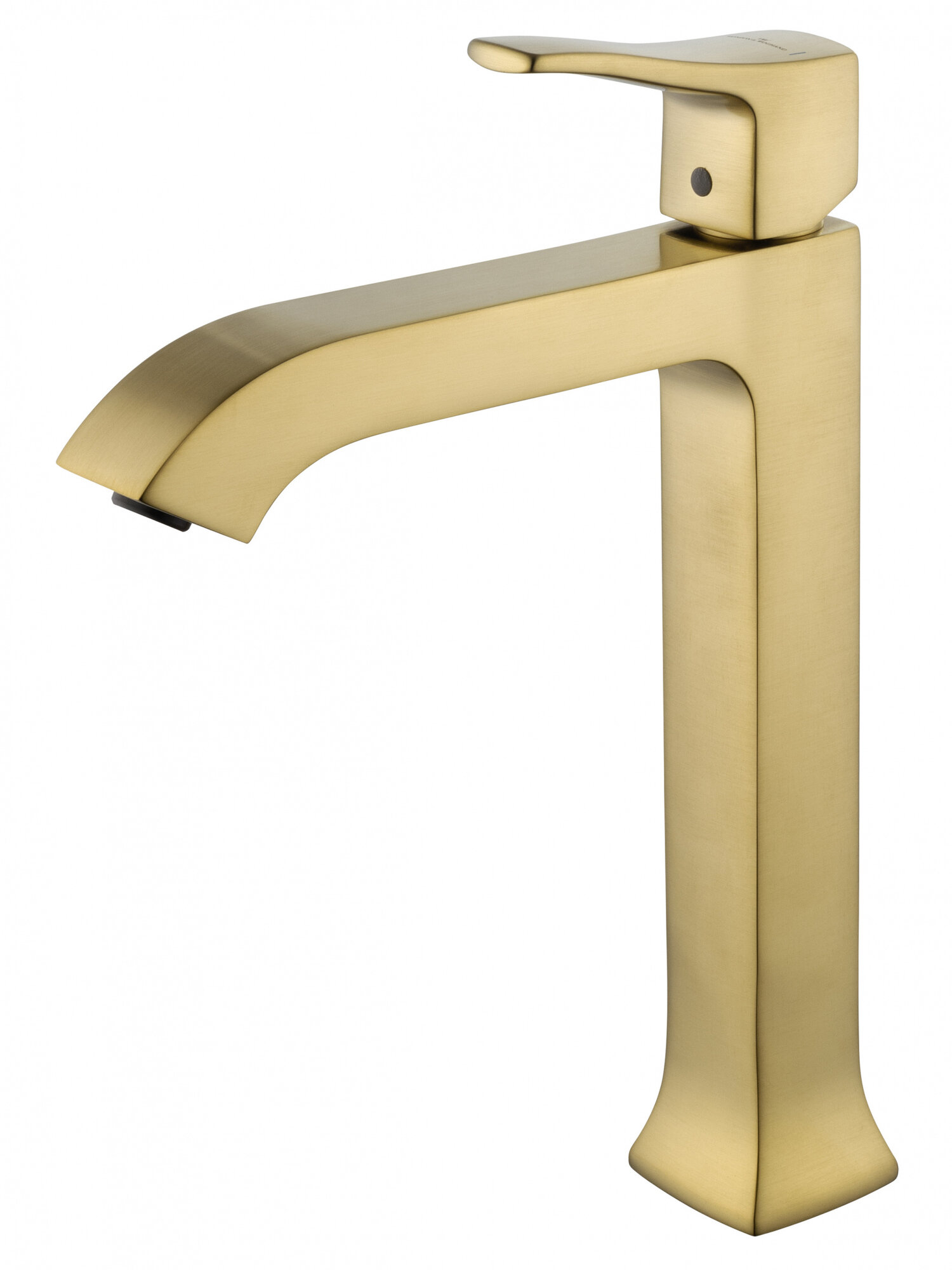 Смеситель для раковины высокий Wonzon & Woghand, Брашированное золото (WW-88019072-BG)