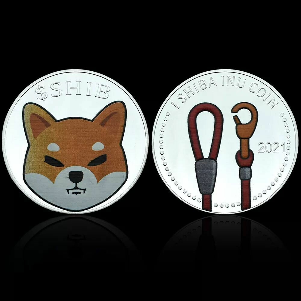 4094 Монета "Shib" M Silver — фото 1
