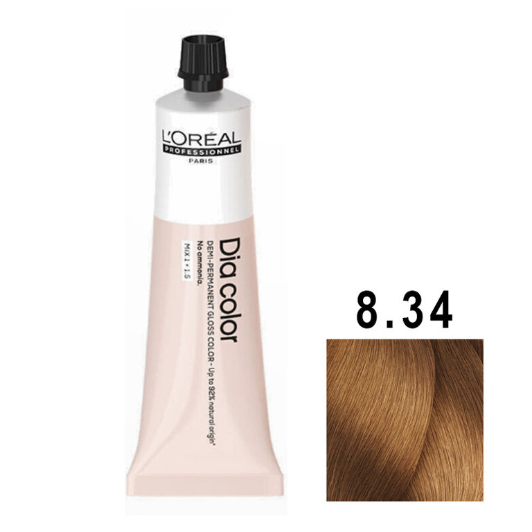 L'Oreal Professionnel Dia Color Краска для волос Dia Color 8.34 60 мл