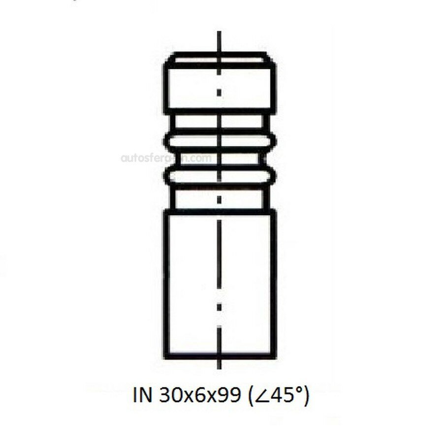 ZIKMAR Z17423R клапан ДВС