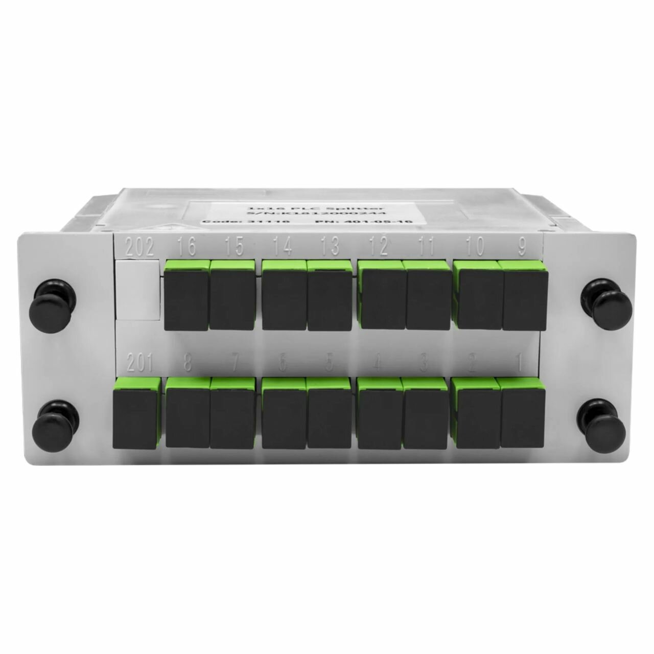 Делитель оптический планарный Alpha Mile 1x16-SC/APC