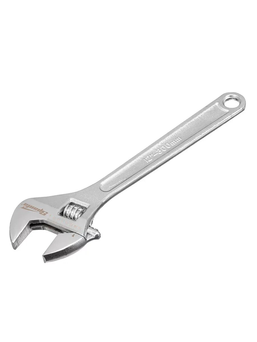 Ключ разводной сантехнический 300 мм хромированный