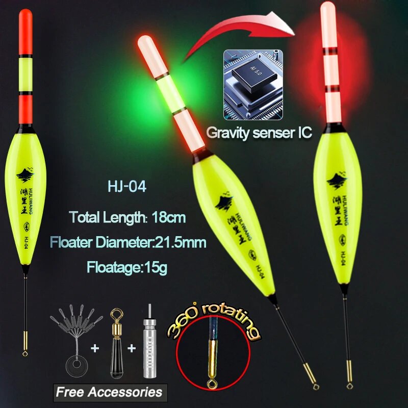 Умные поплавки HULIKING из баргузинской пихты HJ-04 1 Piece