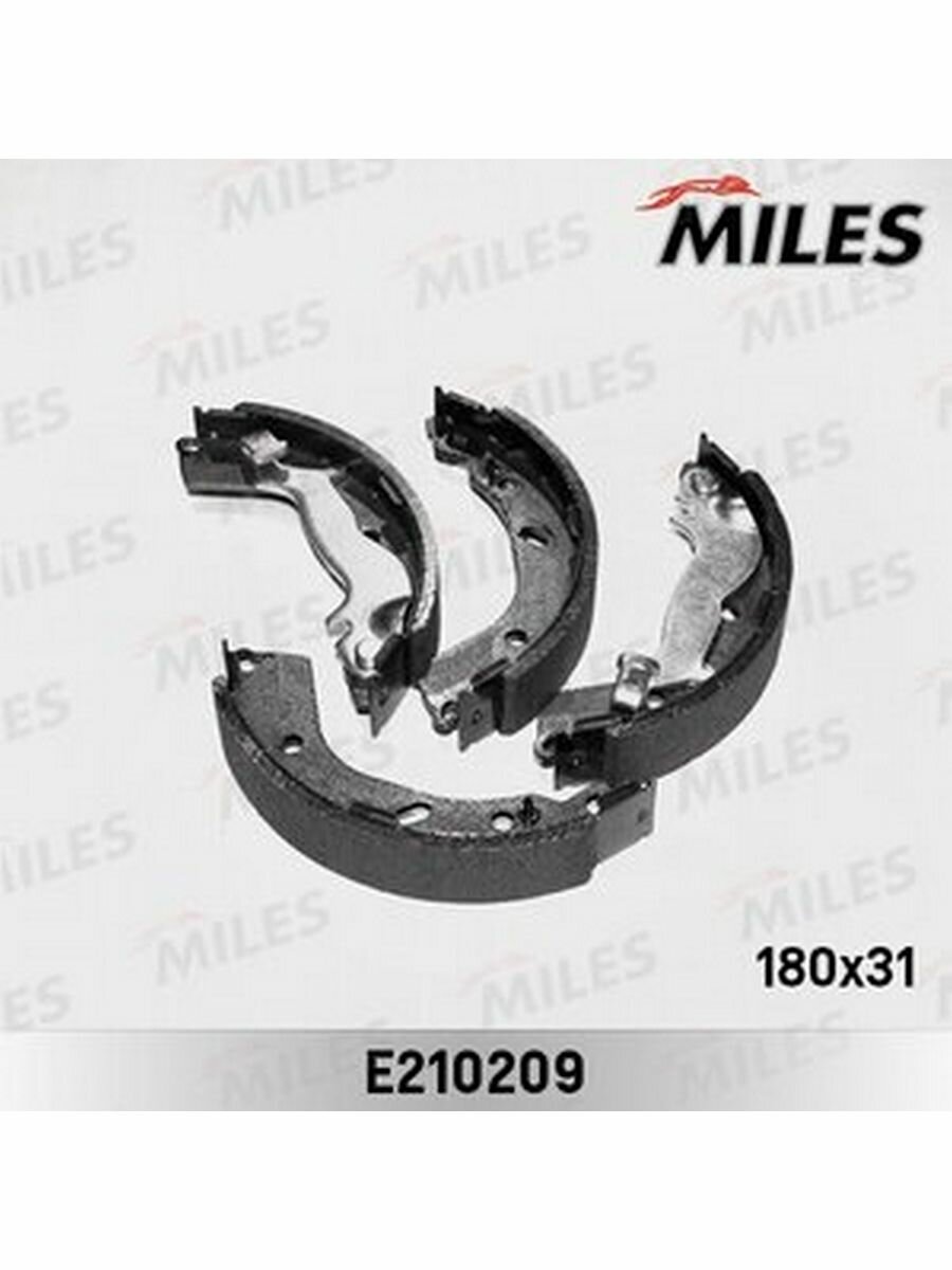 Тормозные колодки MILES E210209, для Hyundai Getz, задние, 4 шт