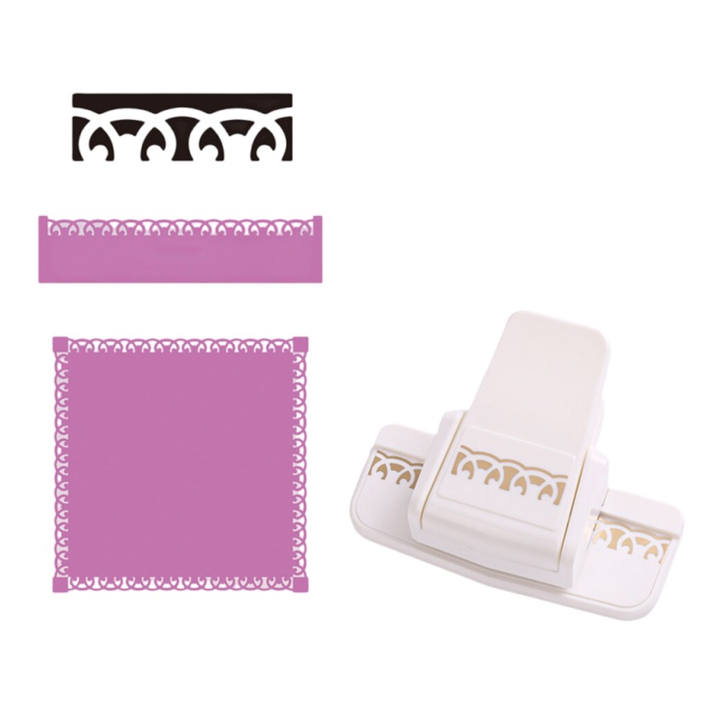 Компактная Машина для Тиснения Границ Производителя Этикеток, Штамповочная Машина для Тиснения Границ для Дома, Школы и Офиса, Ремесла для Резки Бумаги