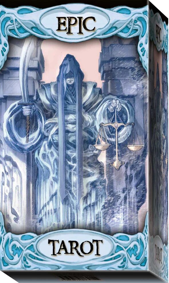 Карты Таро Эпическое /Epic tarot на английском языке, 78 карт, Lo Scarabeo