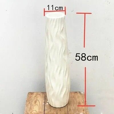 Напольная ваза Yongdai - стильная и универсальная ваза для цветов, минималистичный дизайн, высокое качество пластика
