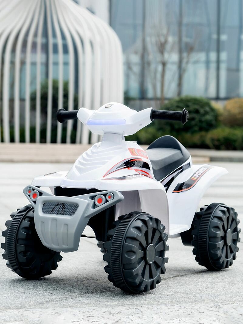 Квадроцикл детский, на аккумуляторе, с фарами, мультимедиа, плавный старт