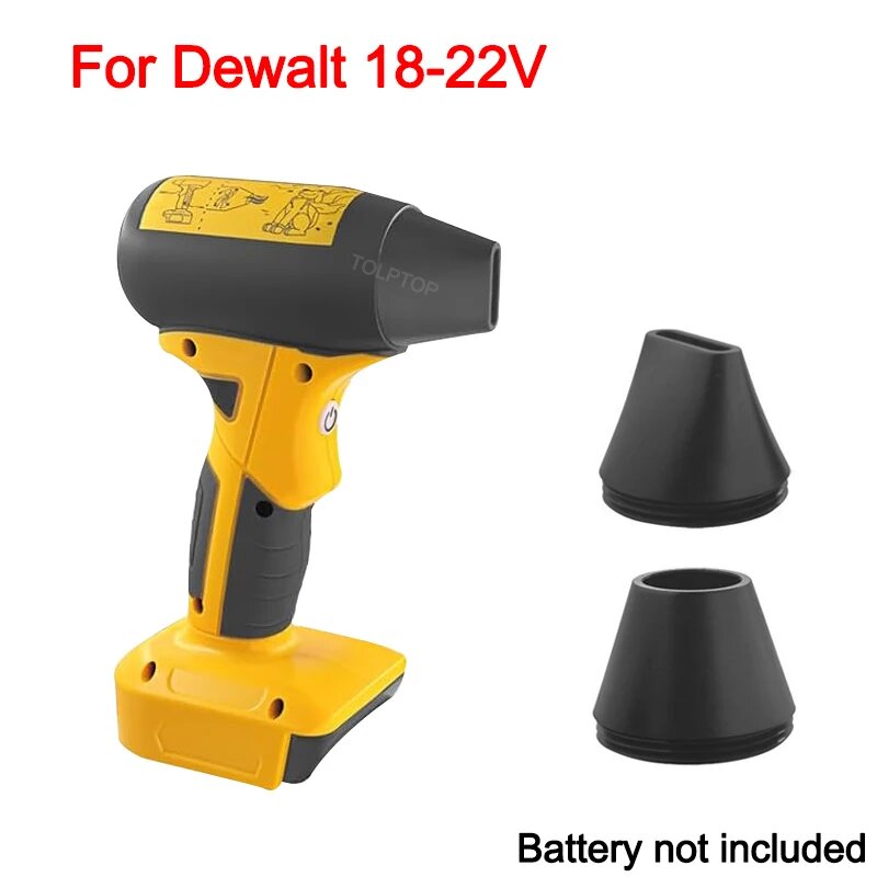 Турбо вентилятор IWP для Makita/Dewalt/Milwaukee/Bosch 18-20 В, For Dewalt