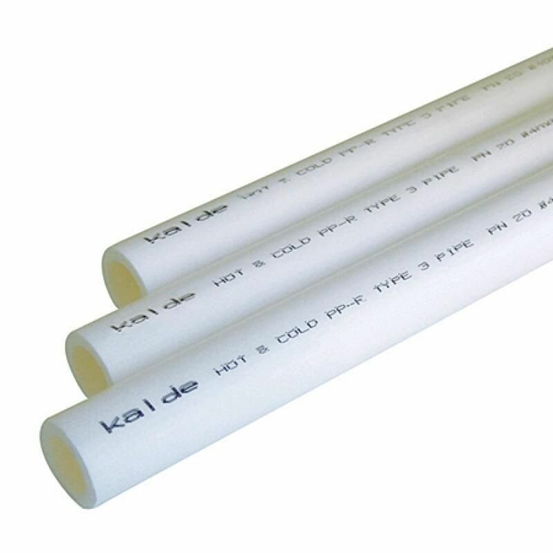 Труба Kalde полипропиленовая неармированная PN 20, Ду 25х4,2 мм - 2,0 м.-1шт.