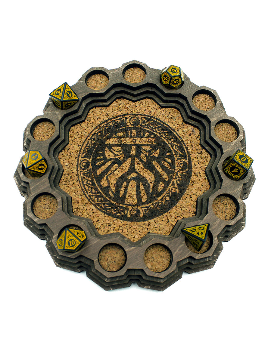 Дайс трей для кубиков / Dice Tray DnD / Арена для кубиков
