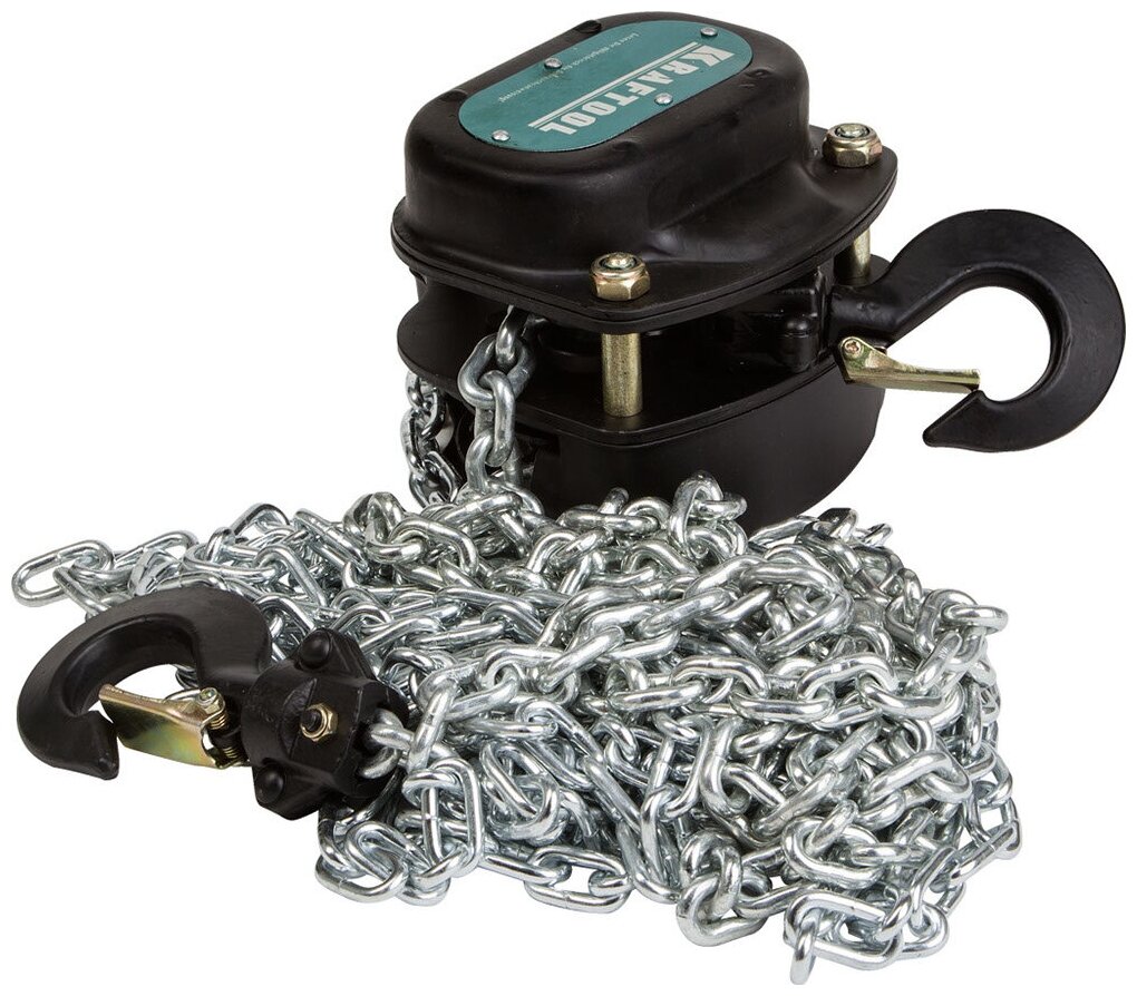 Таль механическая Kraftool 43087-3 таль цепная шестеренная 3т / 3м 43087-3 .