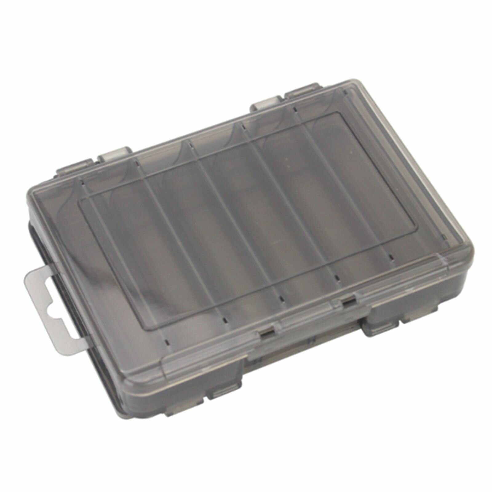 Двусторонняя коробка для рыболовных принадлежностей с 14 отсеками