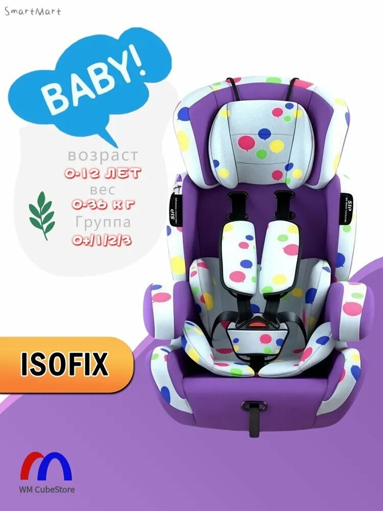 Детское автокресло детское кресло детское сиденье от 9 месяцев до 12 лет (до 36 кг)