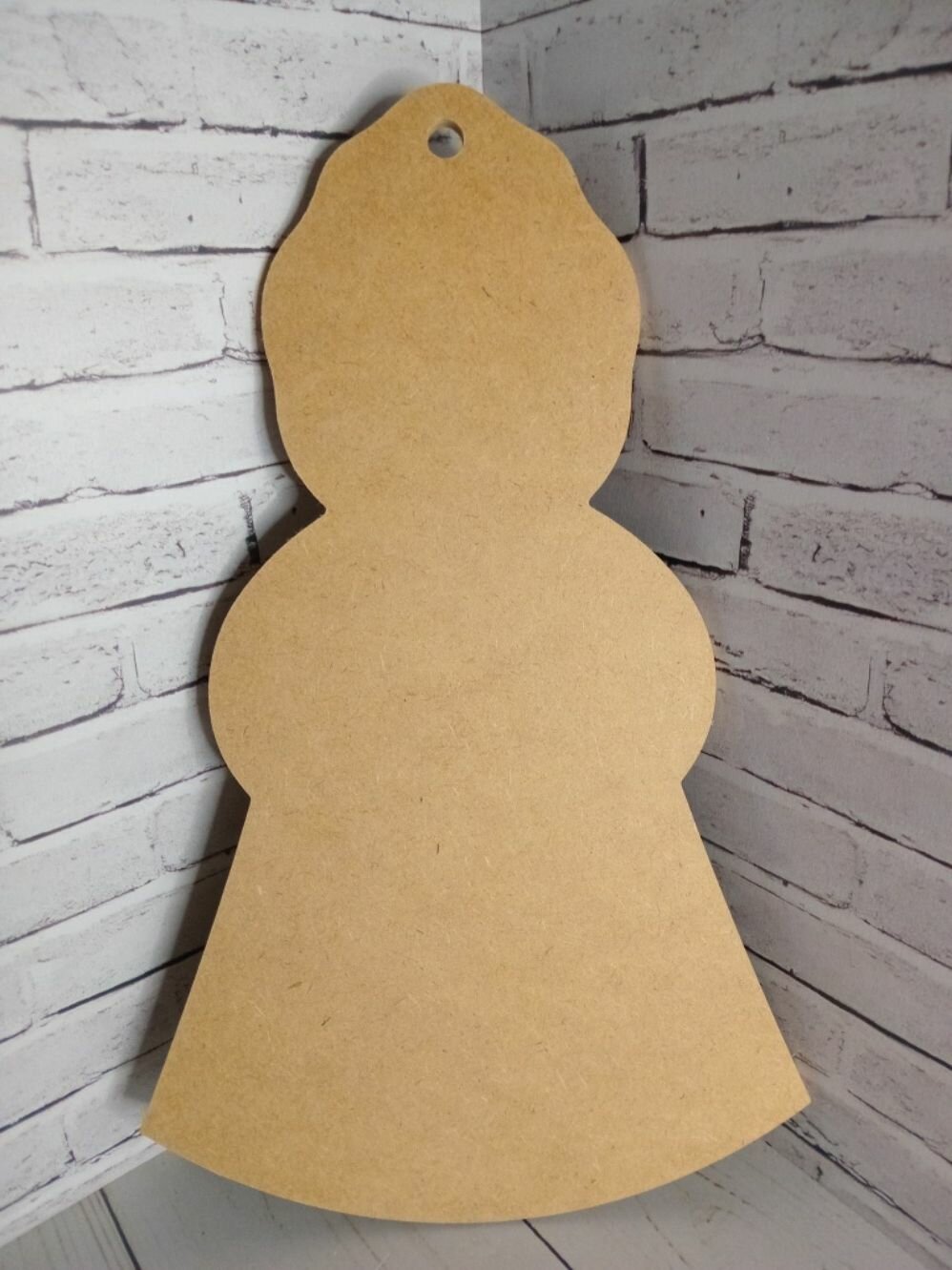 Заготовка для росписи доска Матрешка барыня 33*20 см плоская