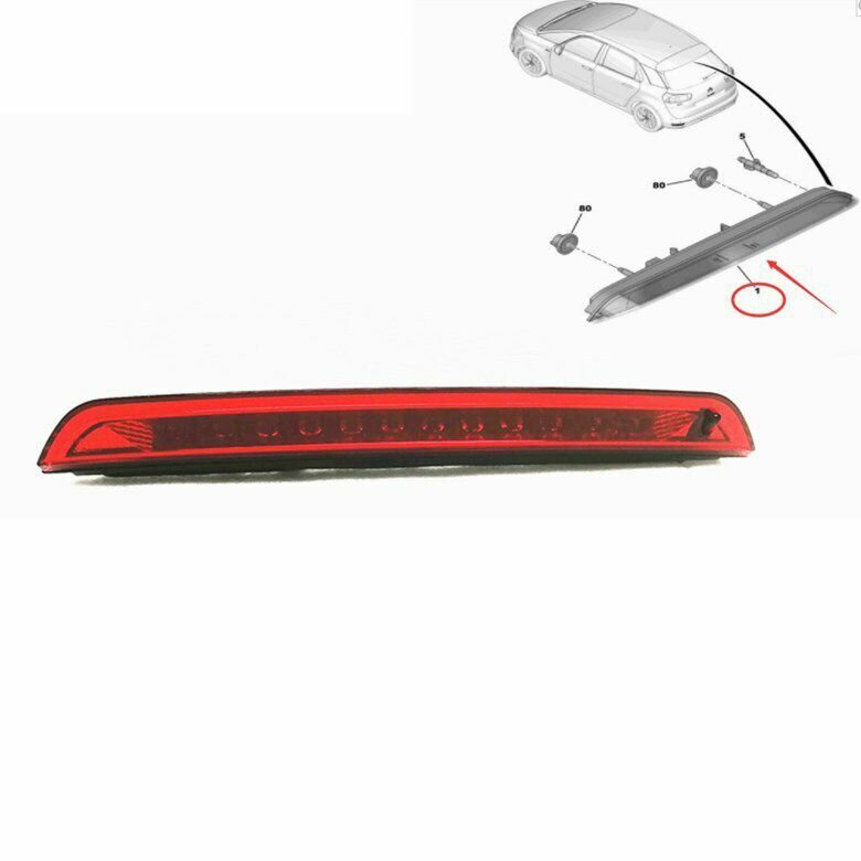 Фары автомобильные, Стоп-сигнал, арт. 6351LX для Peugeot 2008/208/3008 Citroen C4PicassoII/DS6