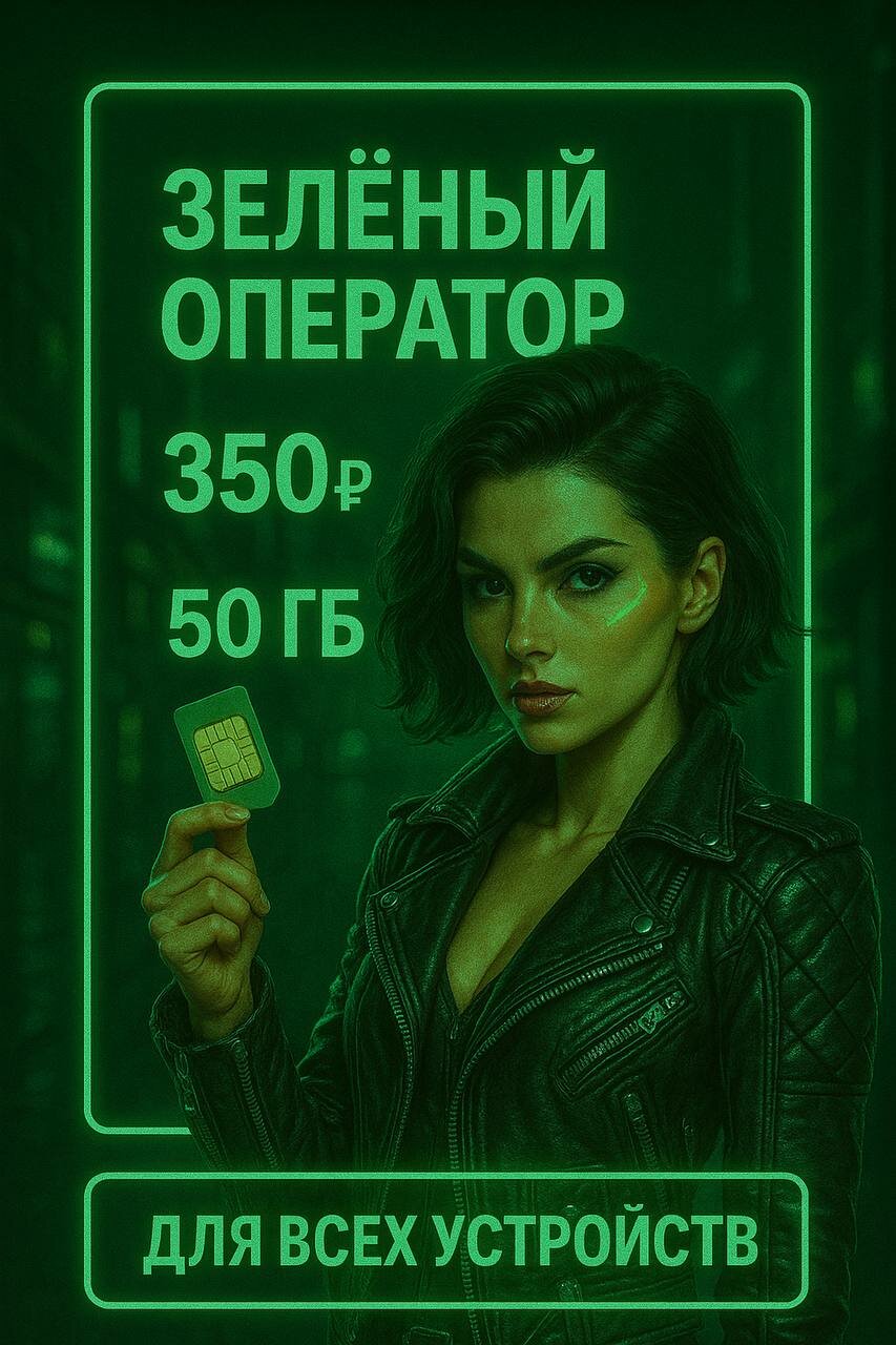 Сим-карта с интернетом для навигатора автомагнитолы музыка YouTube 50 ГБ