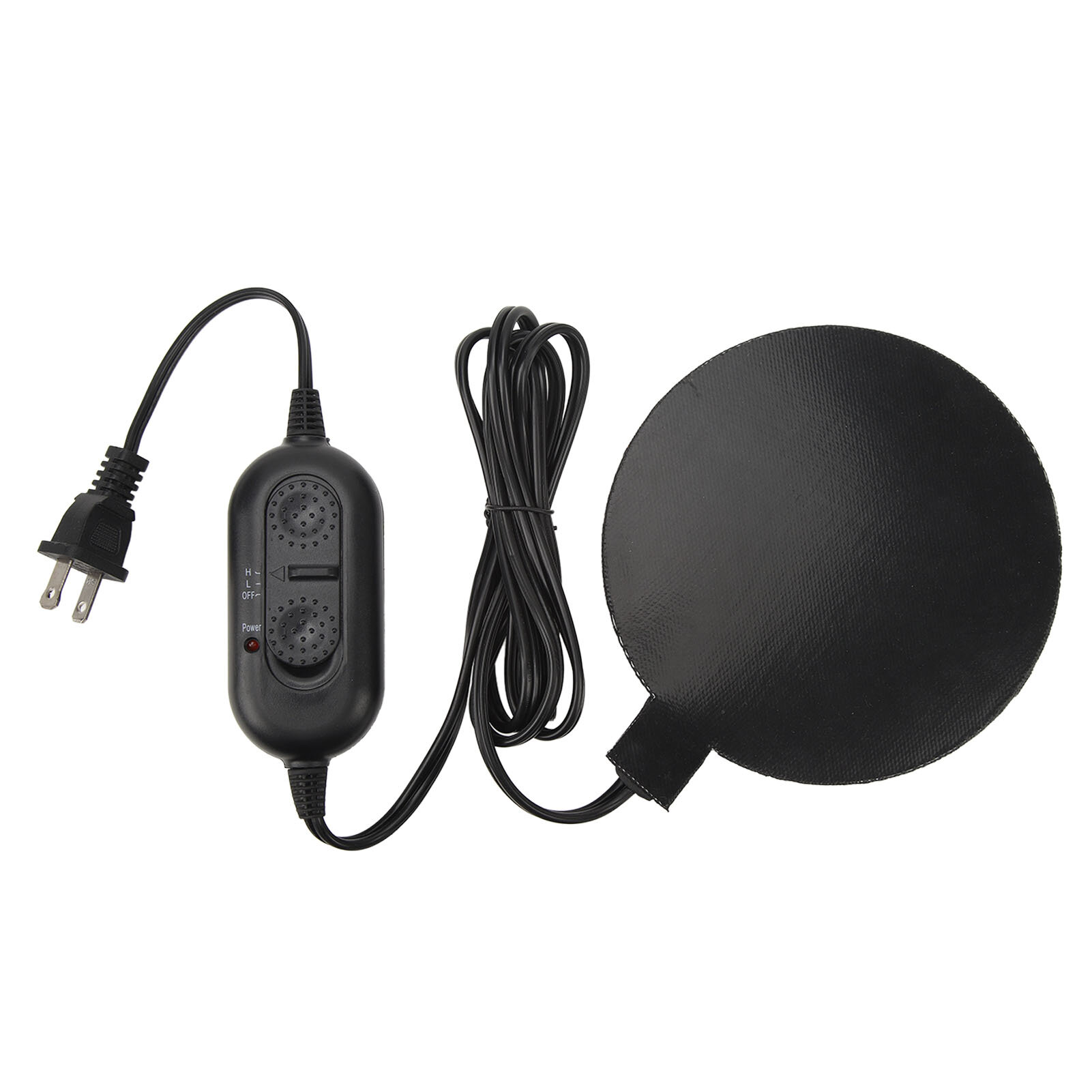 Водонагреватель для птицы, цыплят и кур с силиконовой нагревательной подставкой, регулировка температуры на 2 скорости, для использования в брудере и на ферме