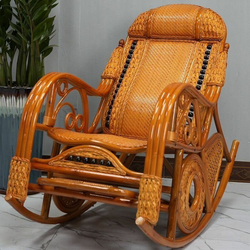 Кресло качалка маятник для взрослых для дома, кресло качалка деревянное