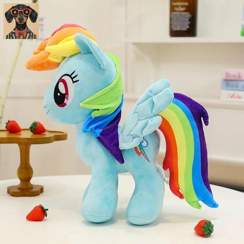 Плюшевые игрушки: Литл пони, игрушка из мира "My Little Pony", может стать идеальным подарком на день рождения ребенка