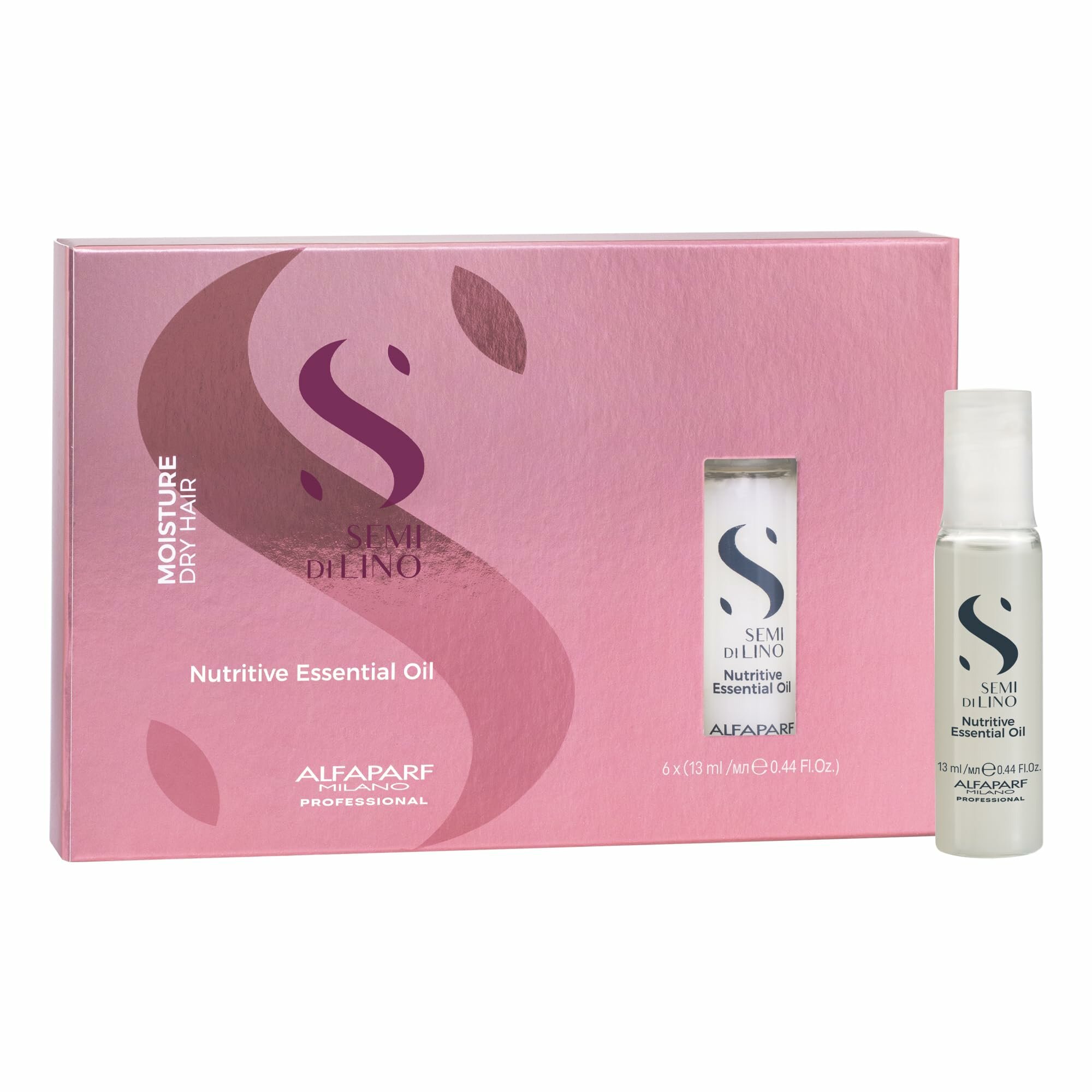 ALFAPARF SDL MOISTURE Nutritive Essential Oil - Масло увлажняющее для питания сухих волос 6 ампул по 13 мл