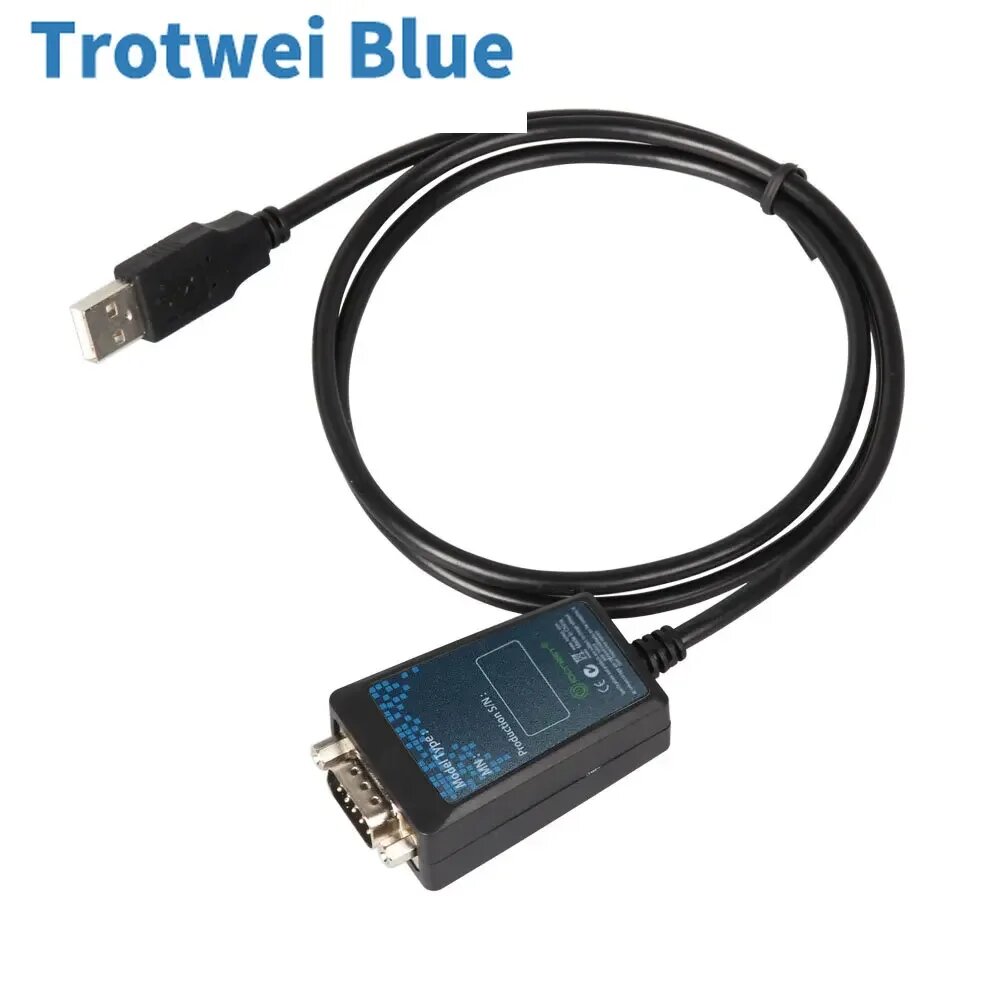 Последовательный кабель DB9 длиной 1 м USB 2.0 к RS-232 штекера (9-контактный) с поддержкой набора микросхем FTDI Win10
