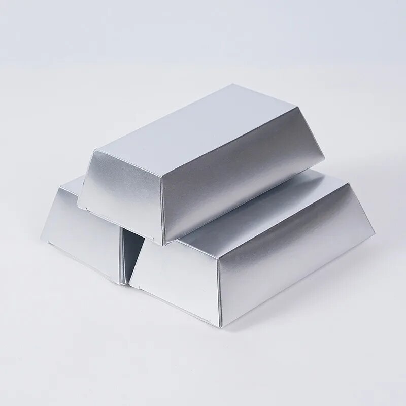 10/20 шт, коробка для конфет с сахарным печеньем, золотой кирпич, подарочные коробки для свадьбы, дня рождения, подарочная упаковка, коробка из крафт-бумаги, коробка для вечеринки