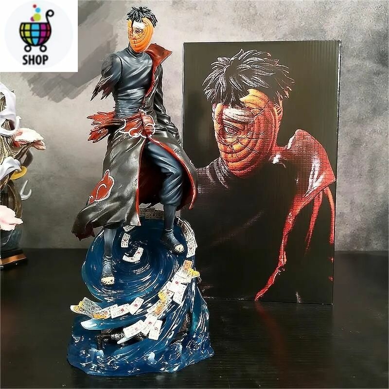 Наруто аниме фигурка Обито Учиха, Со световыми эффектами(H35CM)