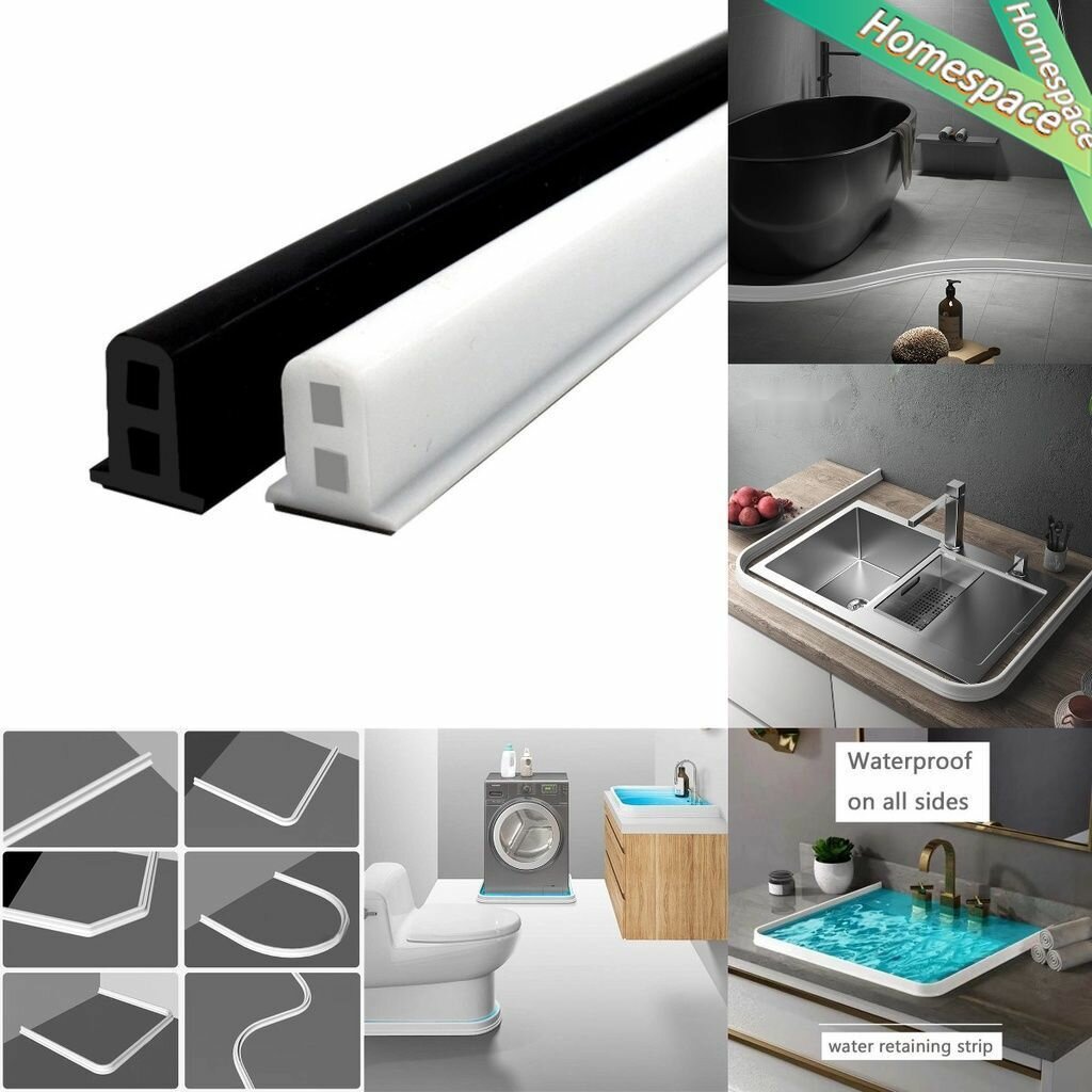 Силиконовая водоудерживающая лента, барьер для душа, силиконовая водоудерживающая лента.1-5 метра