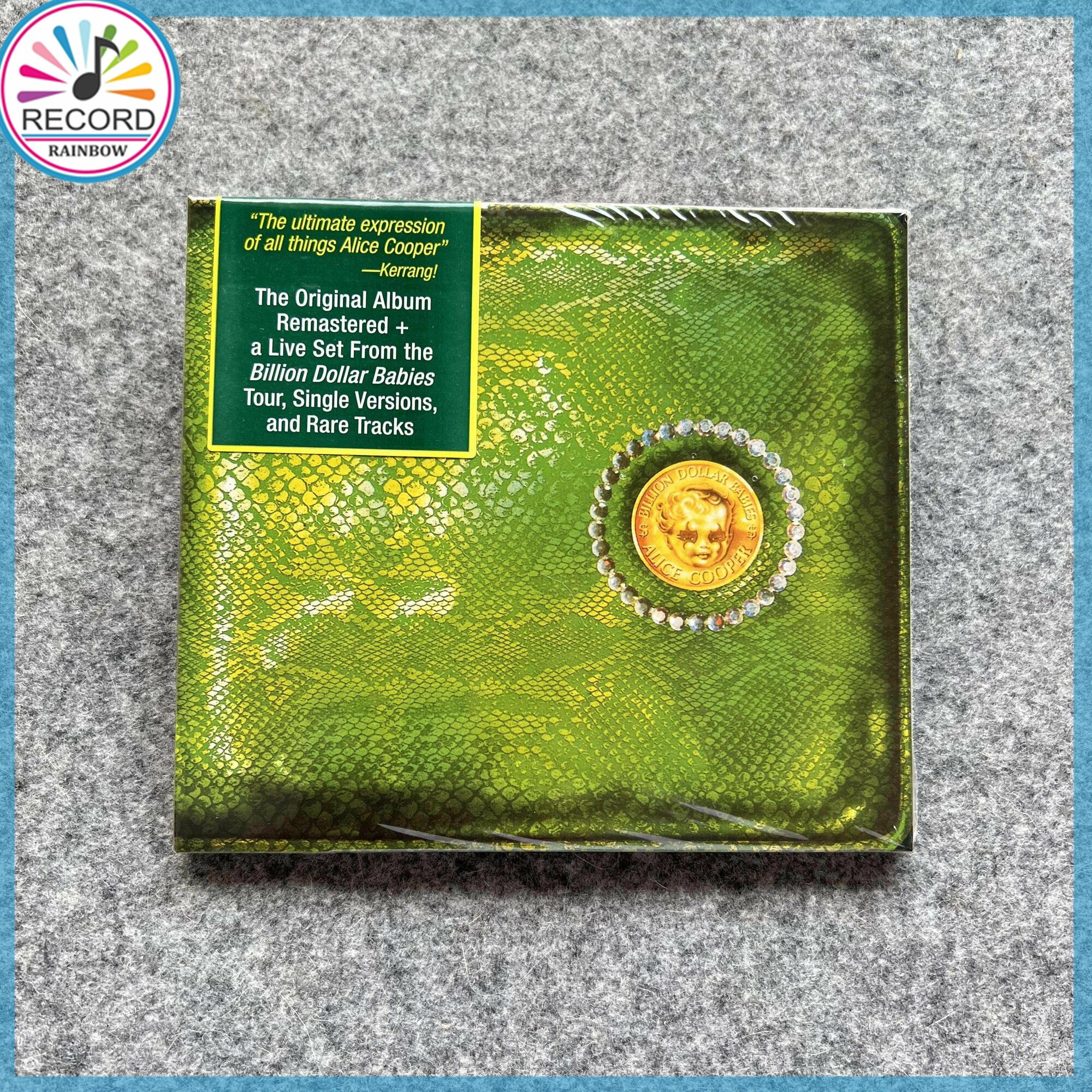 Alice Cooper Billion Dollar Babies 50th Anniversary 2CD Совершенно новый Запечатанный Альбом