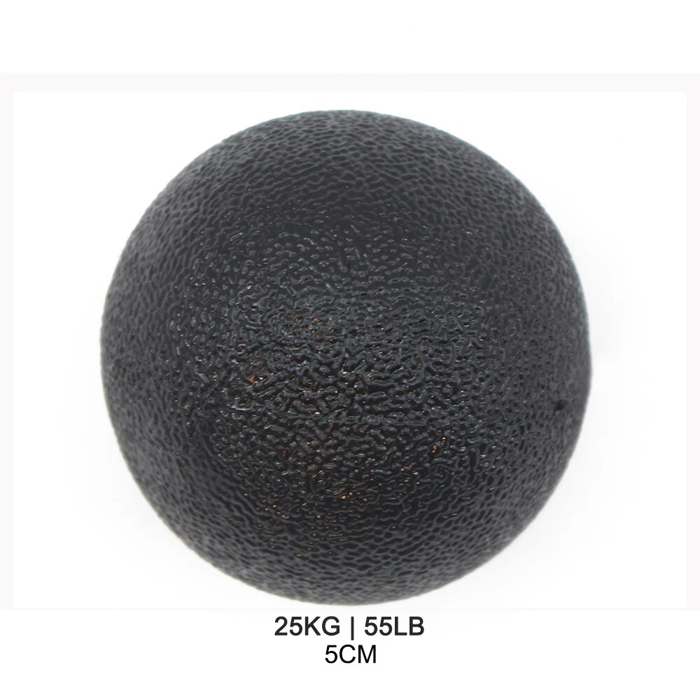 Мяч-эспандер 25 кг (55LB) 5cm, черный