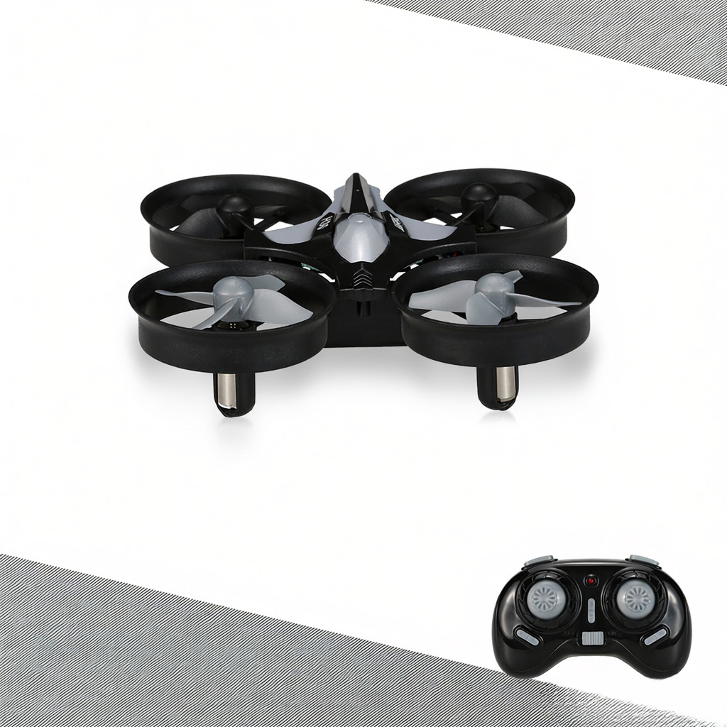 JJR/C H36 Квадрокоптер RC RTF UFO Беспилотник 2.4G 4CH 6-осевой гироскоп с режимом без головы, одноклавиатурным возвратом, 3D флипом, переключением скорости, антиударный, размер 85*85*30mm, вес 16.6g, батарея 3.7V 150mAh Li-Po, в комплект входят 1
