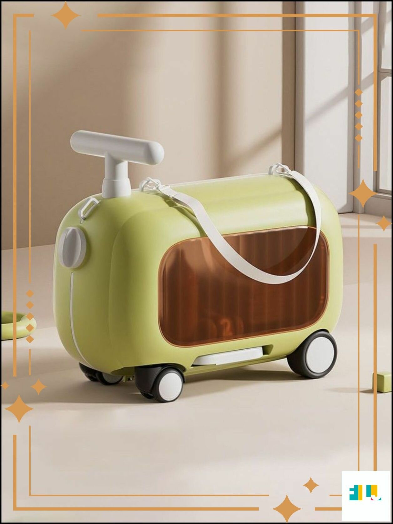 Бестселлер детская каталка чемодан