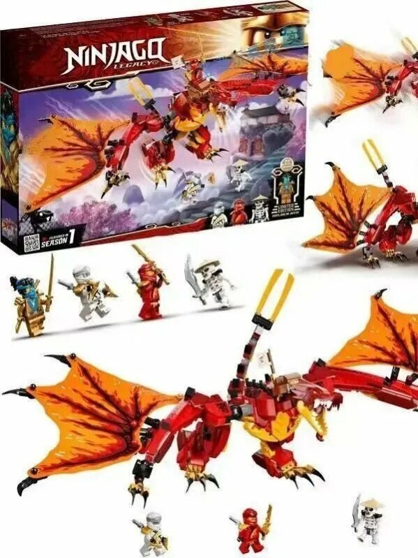 The Ninjago series 71753 Атака Огненного Дракона