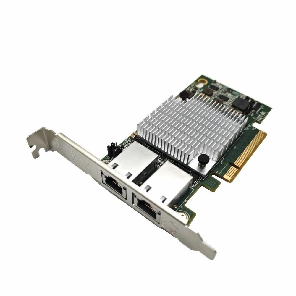 Двухпортовая сетевая карта 10G X540-T2 PCIE-X8 Network Extend адаптер Для Windows Server 2012R220620192022