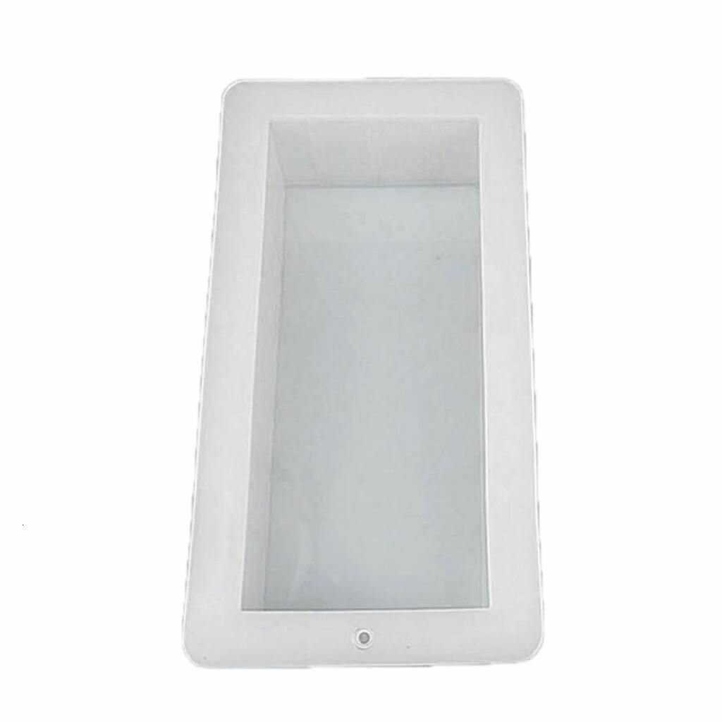 Гибкая прямоугольная форма для мыла и свечей, - коробка 275 г 2