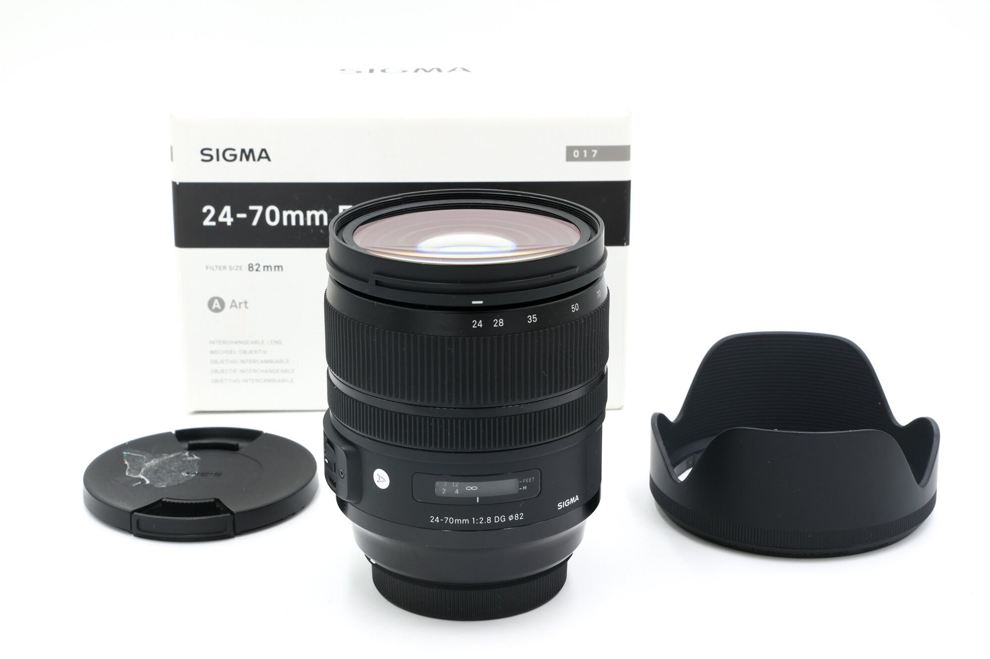 Объектив Sigma 24-70mm f/2.8 DG OS HSM Art Canon EF