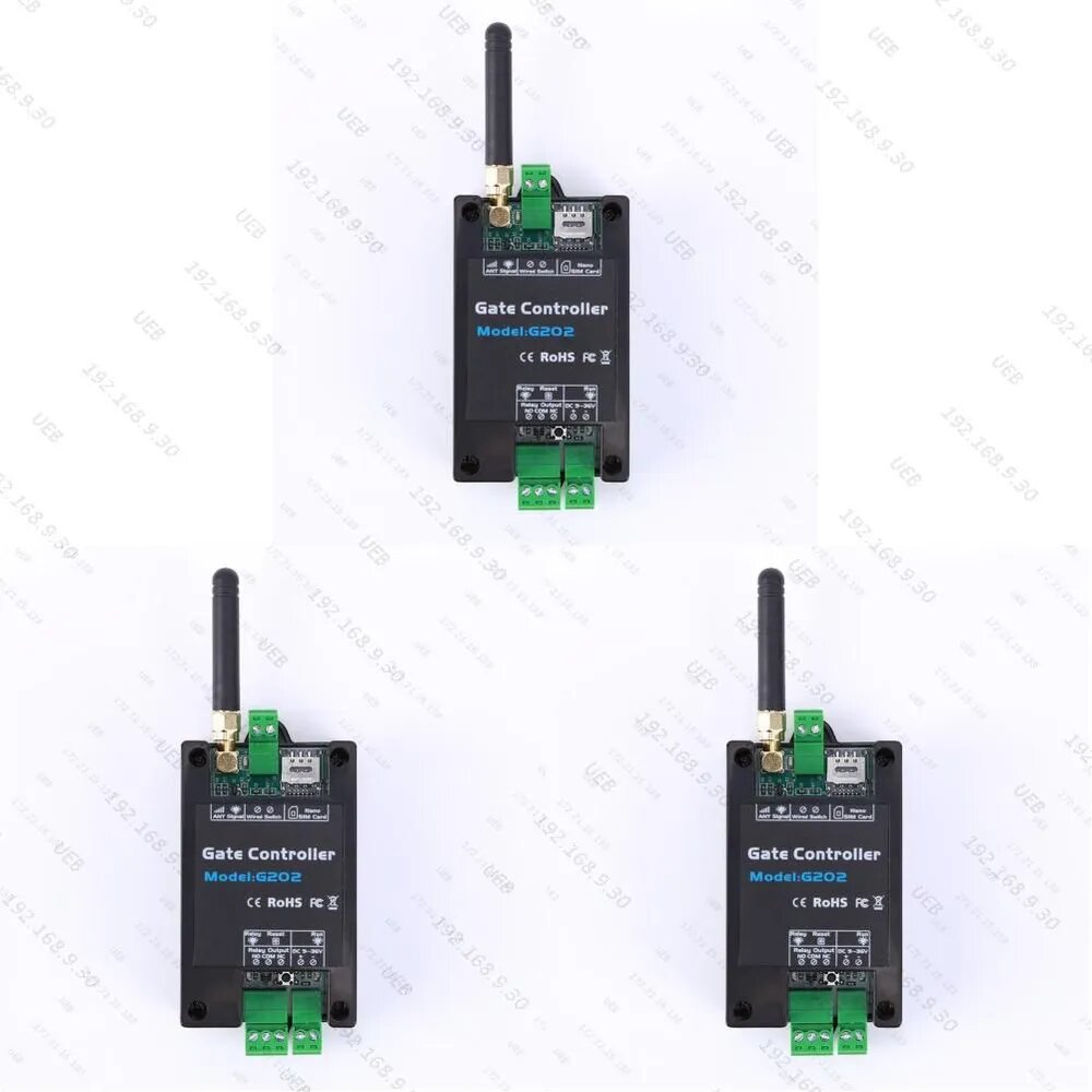 Беспроводной контроллер удаленного доступа 2G, релейный переключатель GSM ворот