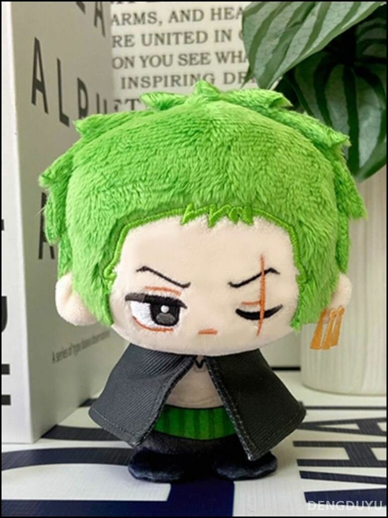 Аниме Мягкие Игрушки Ван-Пис Зоро Ророноа / One Piece Zoro Roronoa Плюшевая Кукла Игрушка 12CM