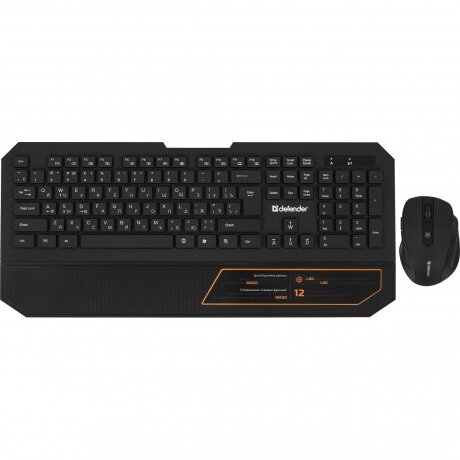 Набор клавиатура+мышь Defender Berkeley C-925 Nano Black USB