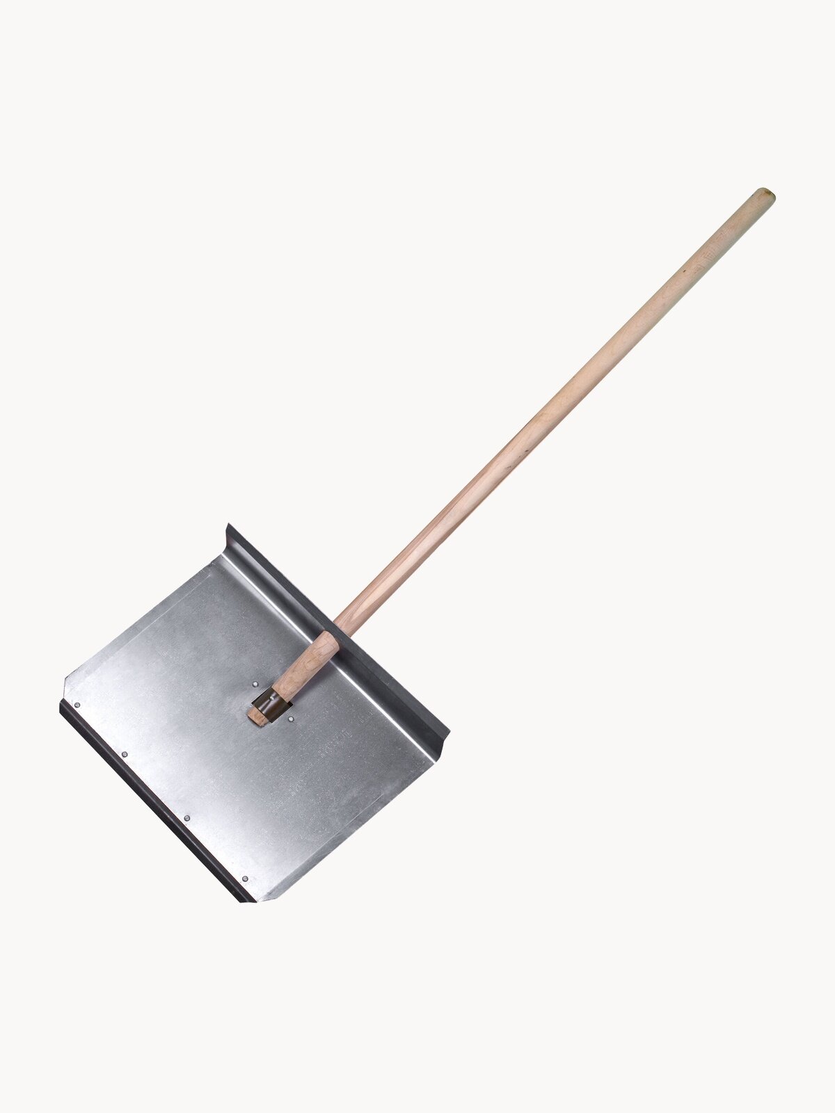 Лопата для уборки снега STARTUL ST9069-1 металлическая, с черенком, 370х1400 мм