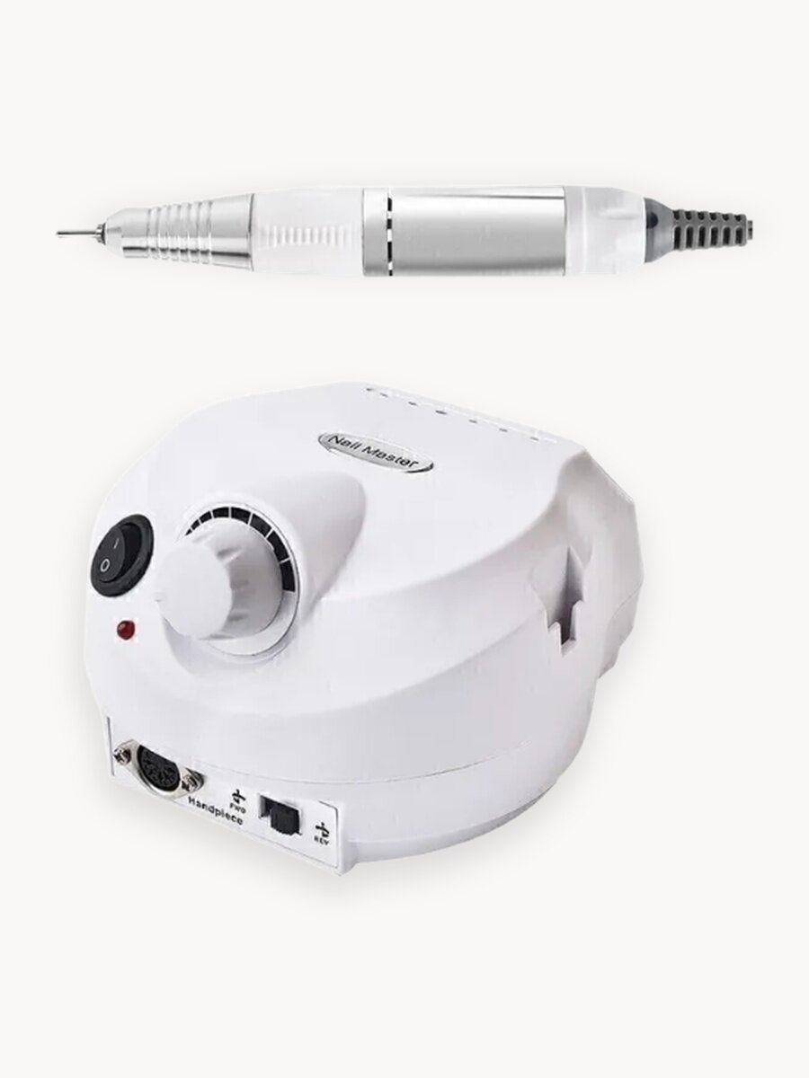 Аппарат для маникюра и педикюра белый\ Профессиональный фрезерный аппарат
