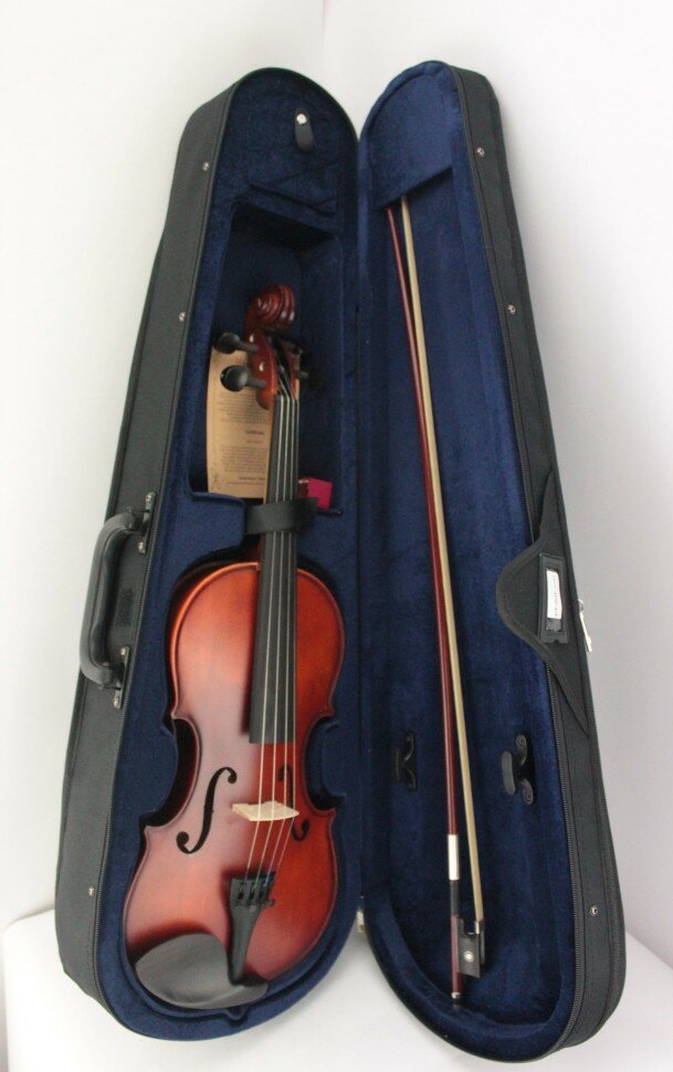 Скрипка 4/4 HANS KLEIN HKV-4 HP (лицензия Германии, производство Китай) комплект