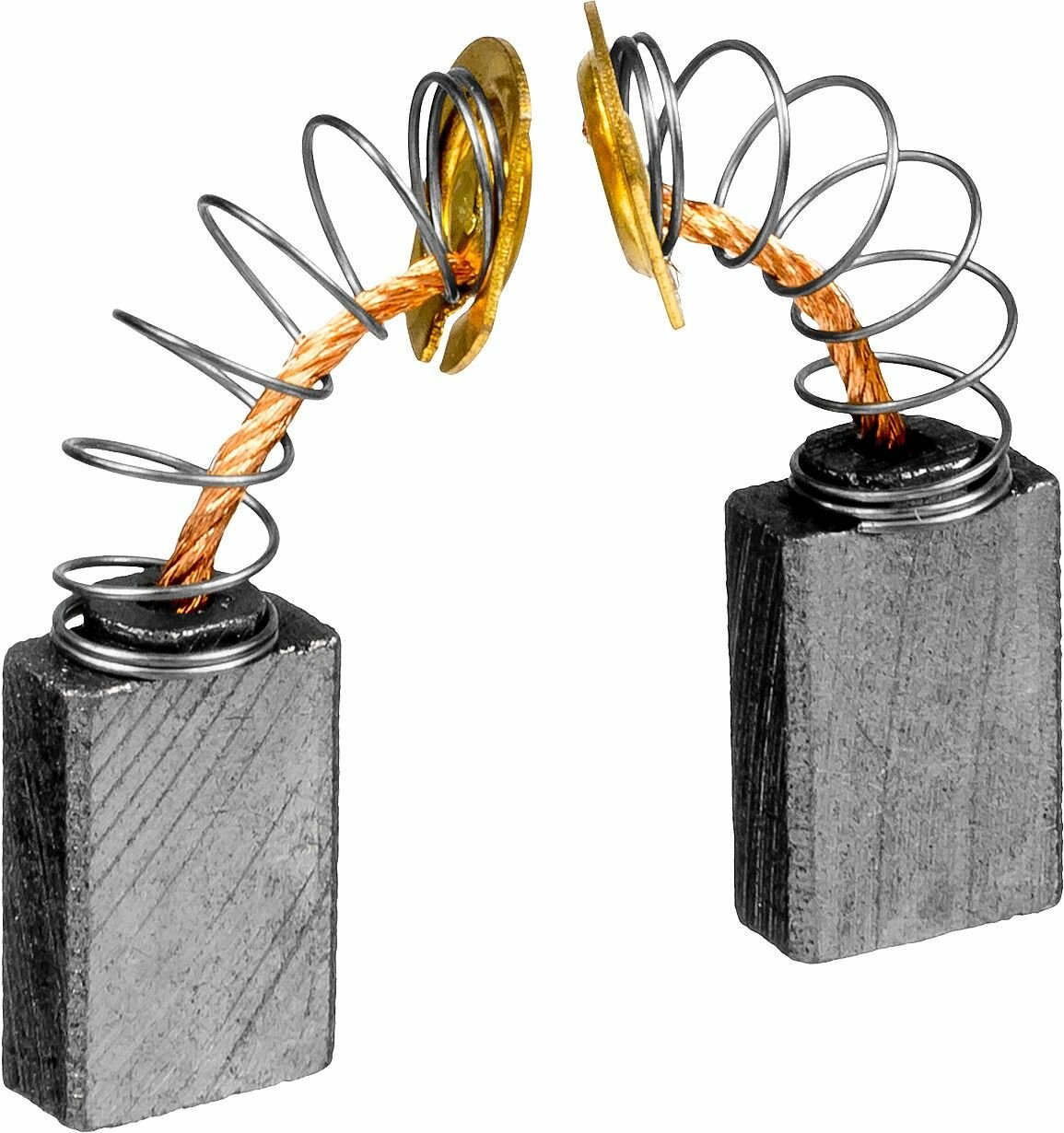 Щетки угольные 5.4*10.9*16мм(2шт) пружина, пятак ЗДУ-1100-2 ЗУБР