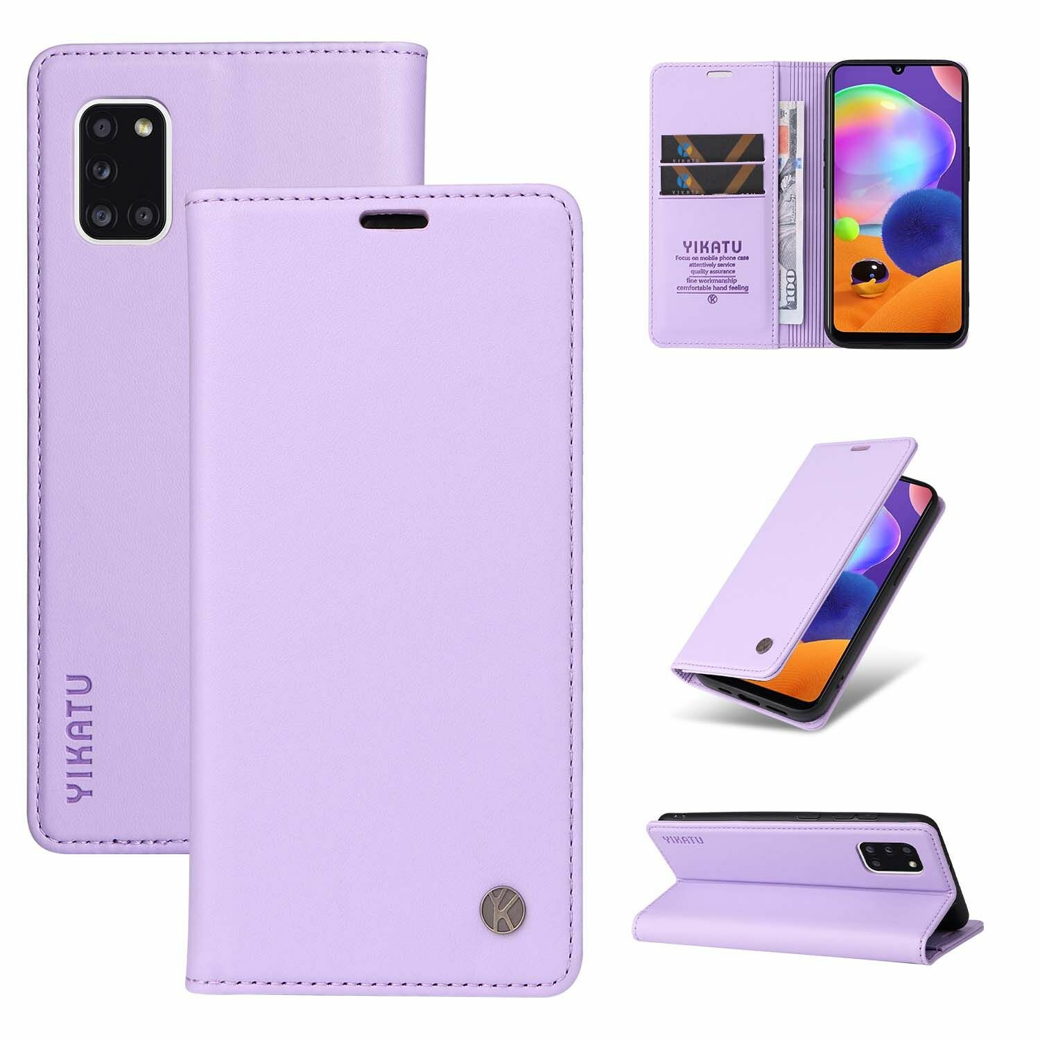 Подходит для Samsung Galaxy A31(Самсунг Галакси A31) Магнитные пряжки, кронштейны, сейсмостойкие