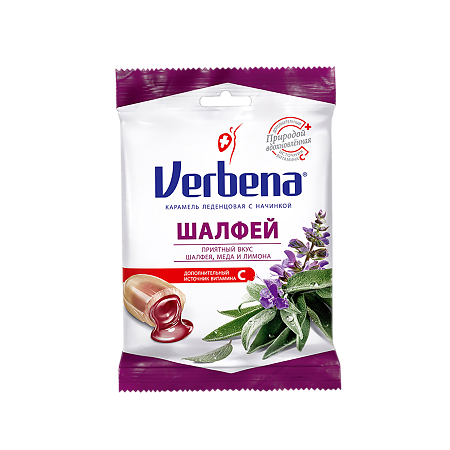 VERBENA шалфей карамель леденцовая С начинкой 60,0